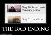 Diary 30: Superman Is Coming to School / Diary 31: Humiliation | Know ...