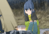The girls are having good time | Yuru Camp | Know Your Meme