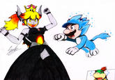 Mermaid Bowsette | Bowsette | Know Your Meme