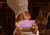reading the pizzeria rules | Chef Skinner Reading a Letter | Know Your Meme
