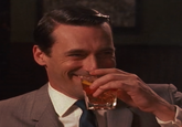 don draper drinking template | Laughing Don Draper | Know Your Meme