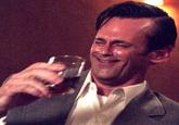 don draper drinking template | Laughing Don Draper | Know Your Meme