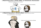 Naming Your Child After a Fictional Character | Know Your Meme