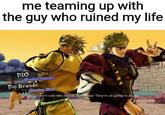 the sad youth of dio | JoJo's Bizarre Adventure | Know Your Meme