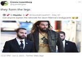Jason Momoa's Bodyguards | Know Your Meme