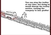 Multi-trolley drifting | The Trolley Problem | Know Your Meme