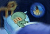 Squidward Trying to Sleep | Know Your Meme