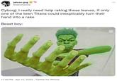 4's Up Mista | Beast Boy / Guy Holding Up Four Fingers | Know Your Meme