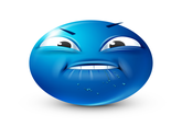 Bluemoji In Shock | Blue Emoji | Know Your Meme