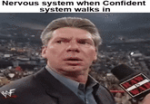 Vince McMahon Surprised / X When Y Walks In | Know Your Meme