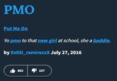 PMO (Slang) | Know Your Meme