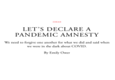 Pandemic Amnesty | Know Your Meme