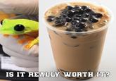 Is It Really Worth It? Boba Tea Meme | Is It Really Worth It? | Know ...
