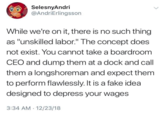 The Myth of Unskilled Labor | Know Your Meme