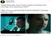 The Breakfast Question | Know Your Meme