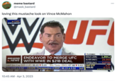 Vince McMahon's Mustache | Know Your Meme