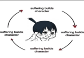 Suffering Builds Character | Know Your Meme