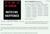 Well, Would You Look at the Time | Nothing Ever Happens | Know Your Meme