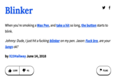 Blinker (Slang) | Know Your Meme