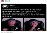 Quackity Shows His Reactions Through Expressions Copypasta | Know Your Meme