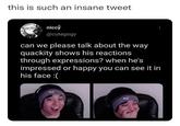 Quackity Shows His Reactions Through Expressions Copypasta | Know Your Meme