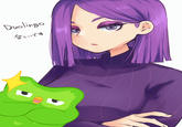 Lily / Duolingo Goth Girl | Know Your Meme