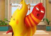 Red Larva Oi Oi Oi GIF | Red Larva Oi Oi Oi | Know Your Meme