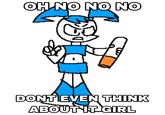Oh No No No, Don't Even Think About It Girl | Know Your Meme