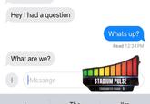 Stadium Pulse | Know Your Meme