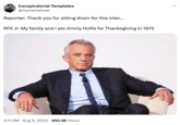 RFK Jr. Confessing | Know Your Meme
