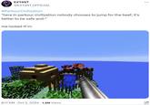 Here in Parkour Civilization, No One Chooses to Jump for the Beef | Know Your Meme
