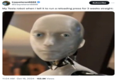 My Tesla Robot Staring | Know Your Meme