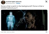 Fiona, Is That A Ghost Behind You? | Know Your Meme