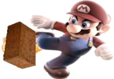 Mario Throwing a Brick | Know Your Meme