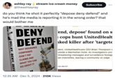 Deny, Defend, Depose | Know Your Meme