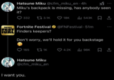 Miku Gif | Hatsune Miku Fortnite Skin | Know Your Meme
