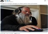 Rick Rubin Wearing Headphones | Know Your Meme