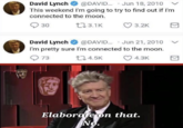 David Lynch Refuses To Elaborate | Know Your Meme