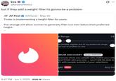 Tinder Height Filter | Know Your Meme