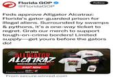 Alligator Alcatraz | Know Your Meme