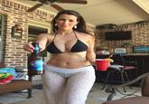 The original photo of model Texoma Chivette as "your cool aunt" sneaking you your first drink. The image was used in a "POV":https://knowyourmeme.com/memes/pov-memes meme, roughly following the aforementioned premise.