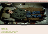 Anonymous Coca-Cola >wake up > life sucks >nothing to look forward to >just working until I die knots Dire 298 KB JPG 07/21/25(Mon)23:04:55 No.81914093