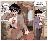 DAILY PLANET GOLLY... Planst LD'S FINEST Q DEST ROOM NICE TALK SMALLVILLE. Daily Planet PERWOMAN TAKES ON R.POLARIS