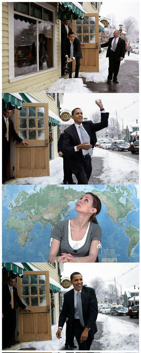 [Image - 571] | Obama Snowball | Know Your Meme