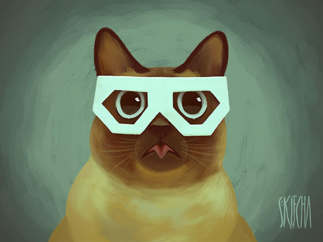 [Image - 256468] | Dubstep Hipster Cat | Know Your Meme