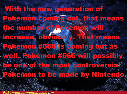 The Number of Which Beast? | Pokémon | Know Your Meme