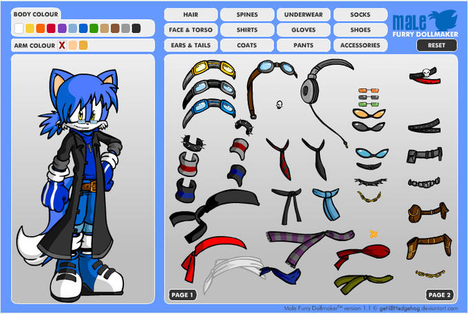 OC Creator Sonic Original Characters Know Your Meme