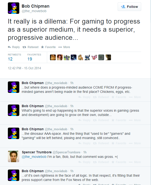 Moviebob pages Godwin. | GamerGate | Know Your Meme