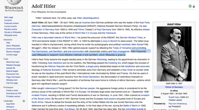 citation needed | Adolf Hitler | Know Your Meme