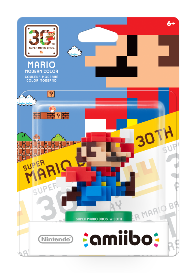 8-bit Mario amiibo. (Modern Colour) | amiibo | Know Your Meme